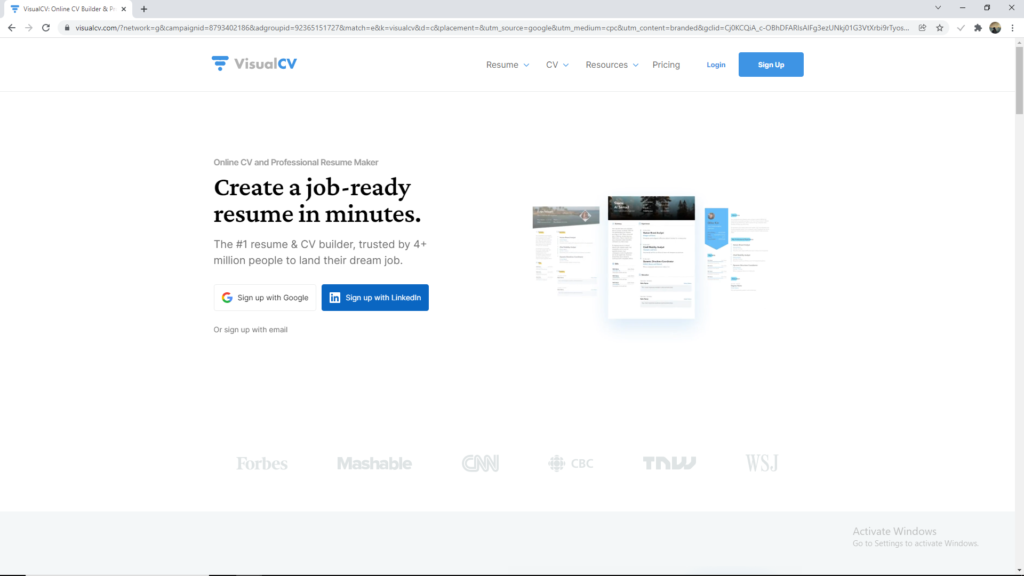 5 Website Untuk Membuat CV Lamaran Kerja Gratis - Loker Jakarta Blog
