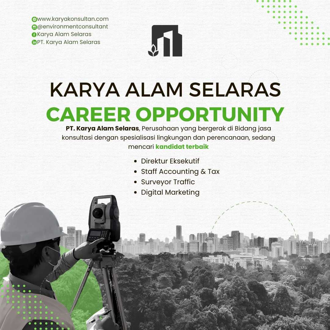 Lowongan DIREKTUR EKSEKUTIF di PT. Karya Alam Selaras - Kota Jakarta ...